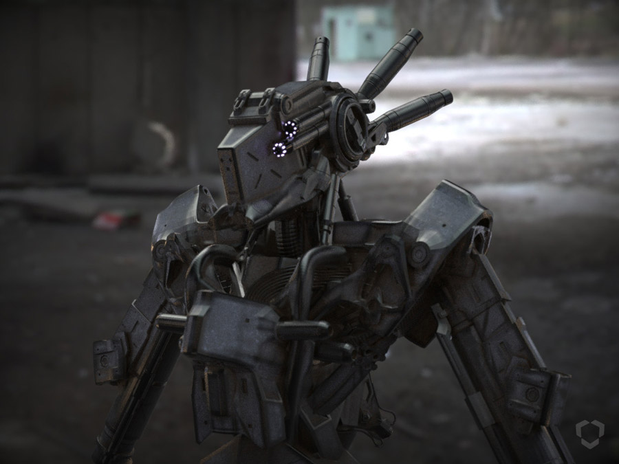 Designing a Piloted Combat Mech | The Gnomon Workshop