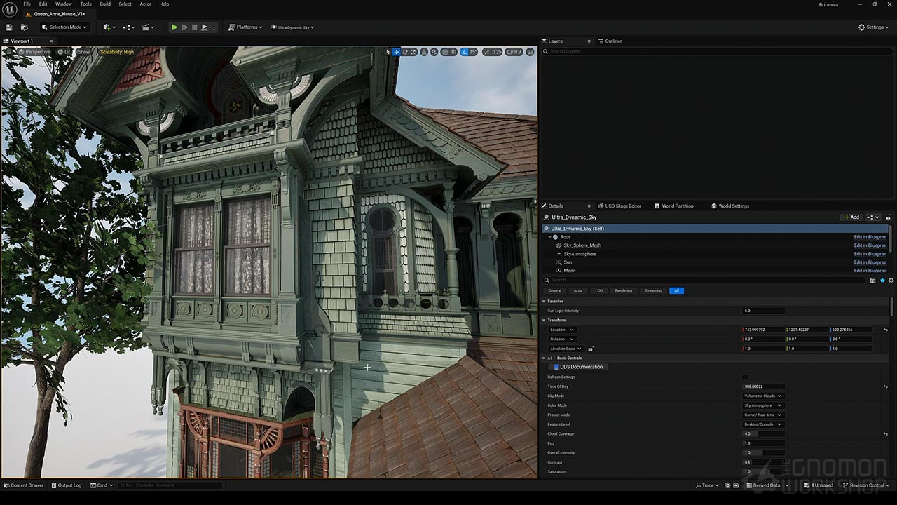 Architectural Design for Games using Blender & UE5 | The Gnomon Workshop